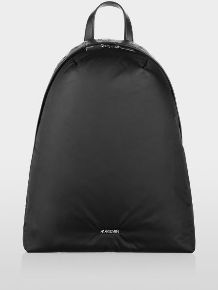 Backpack in shiny nylon | marc-cain.com/en