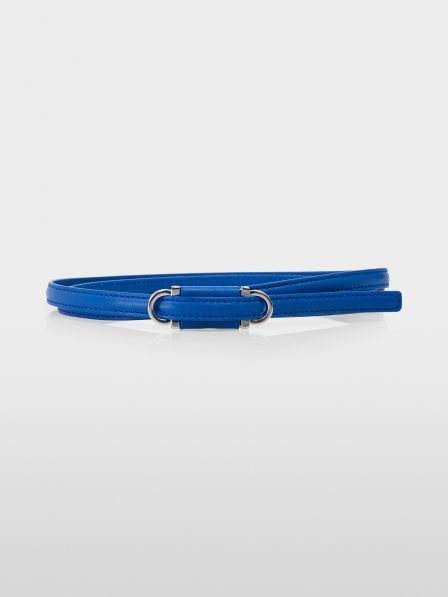 Ceinture de hanches fine en cuir | marc-cain.com/fr