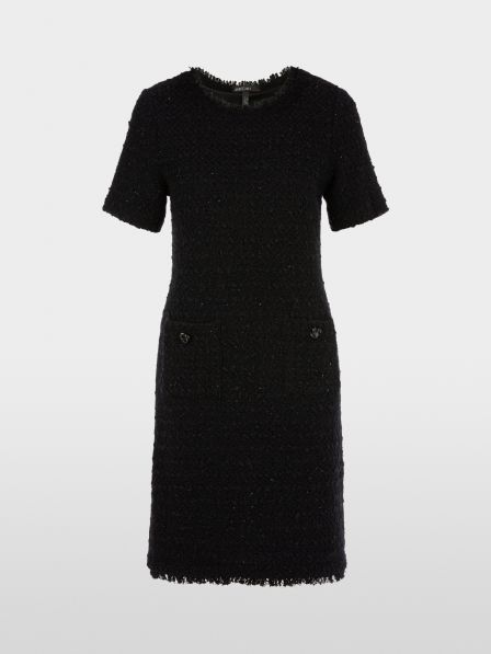 Knielanges Kleid Knitted in Germany | marc-cain.com/de